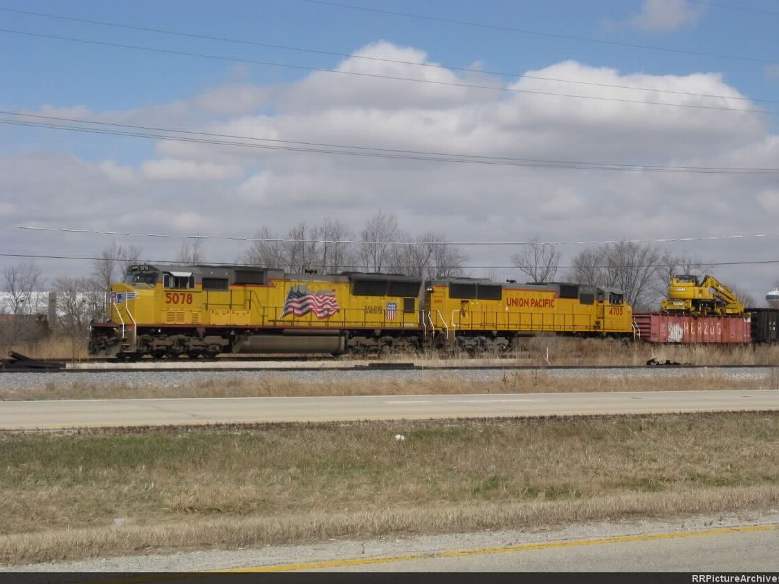 UP 5078 (SD70M)